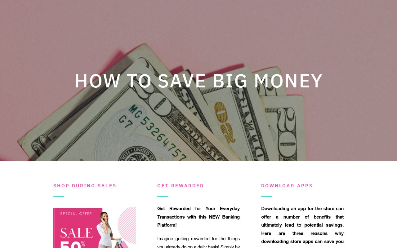 HOW TO SAVE MONEY ON A DAILY BASIS